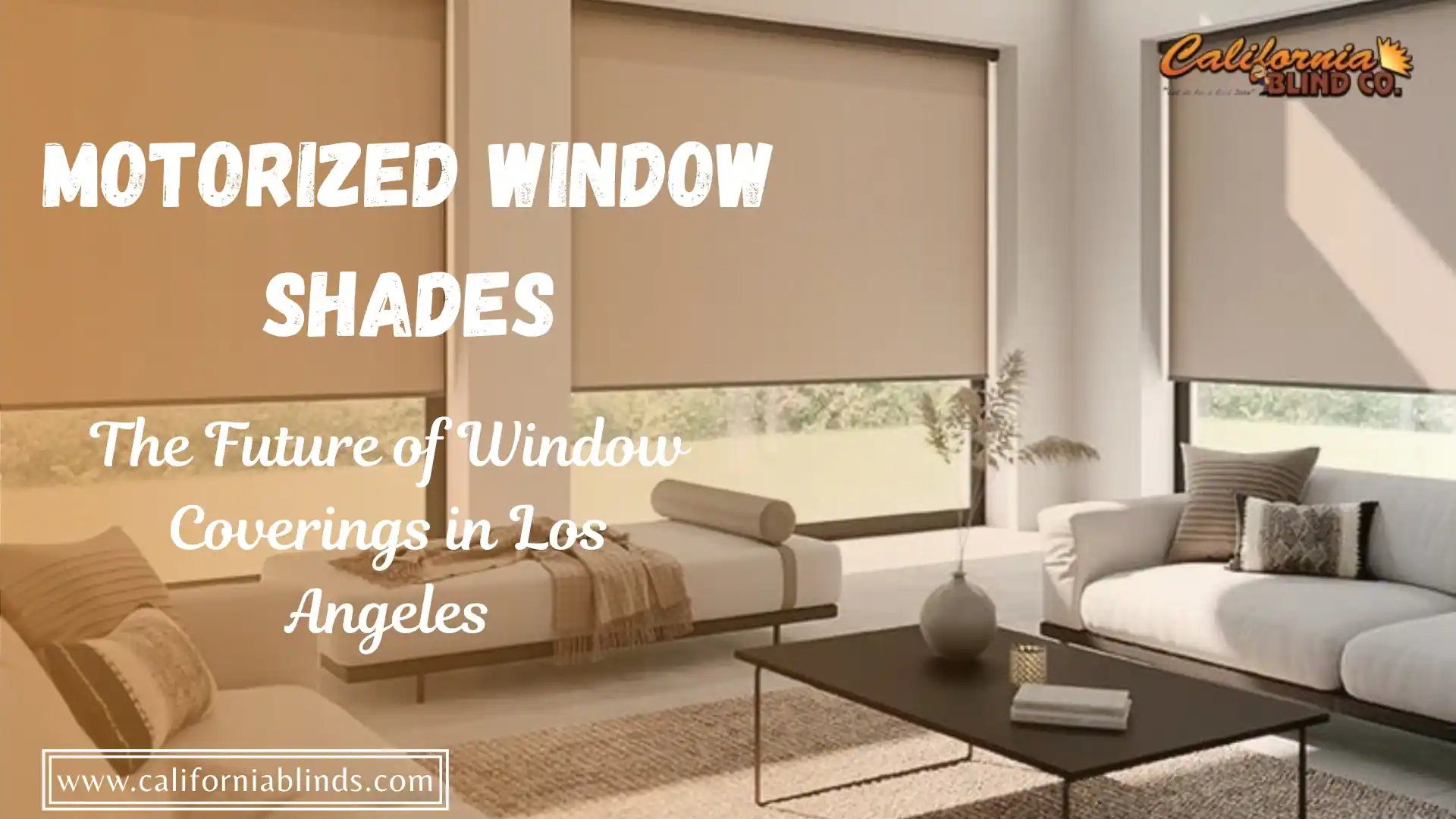 Motorized Window Shades in LA | Smart Window Coverings