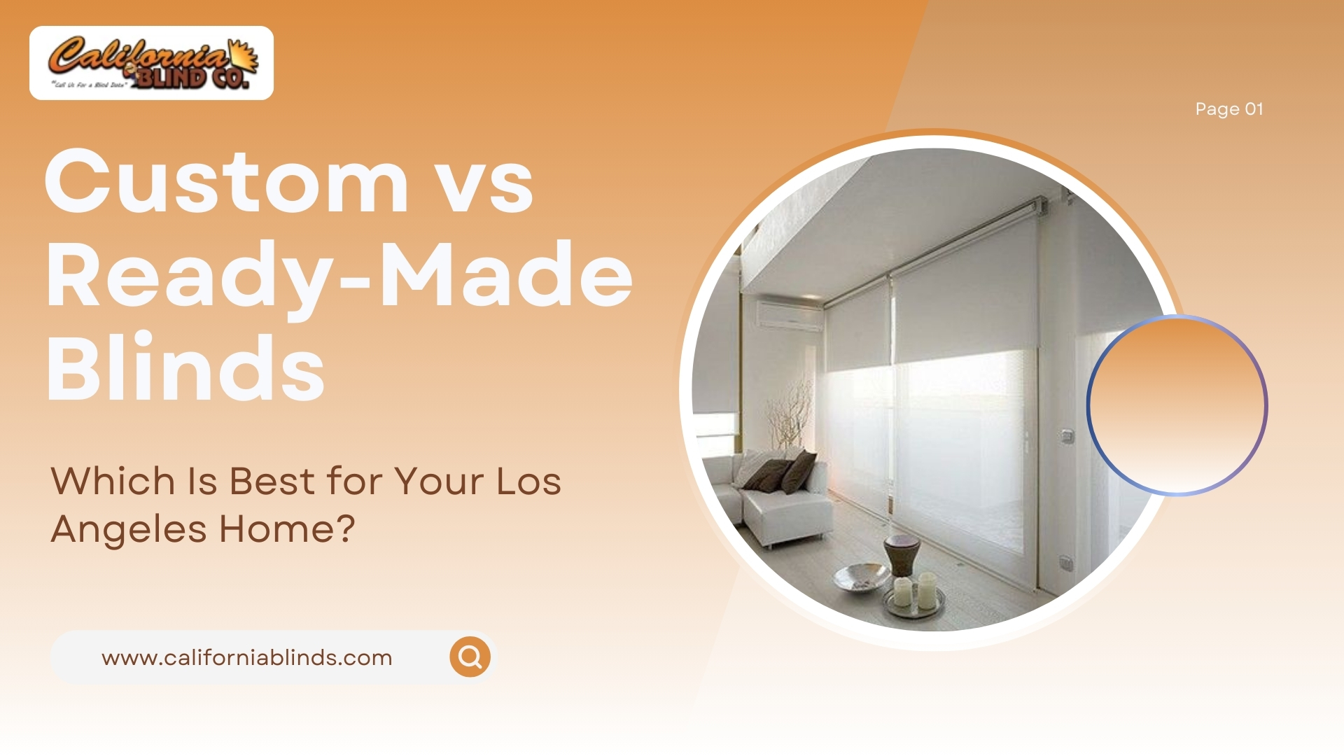 Custom Blinds vs Ready-Made: Upgrade Your Los Angeles Home